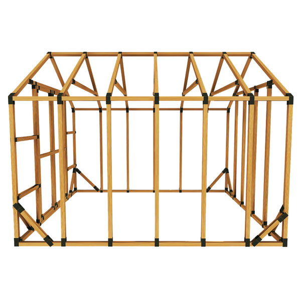 10X12 Standard Storage Shed Kit - E-Z Frame Structures by C L Paks