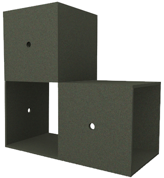 90-Degree Brackets (Pack of 10) - E-Z Frame Structures by C L Paks