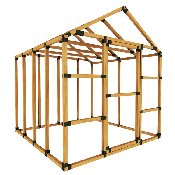 Basic Storage Shed - E-Z Frame Structures by C L Paks