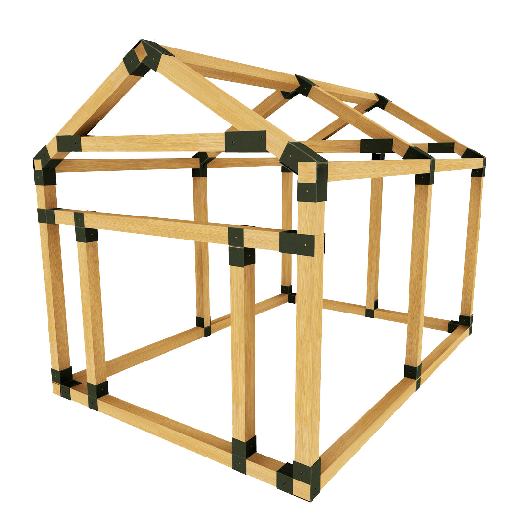 38X60 Dog House Kit - E-Z Frame Structures
