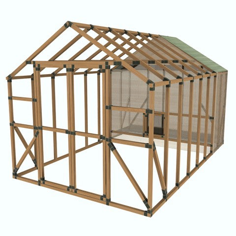 Chicken/ Poultry/ Bird Coops - E-Z Frame Structures